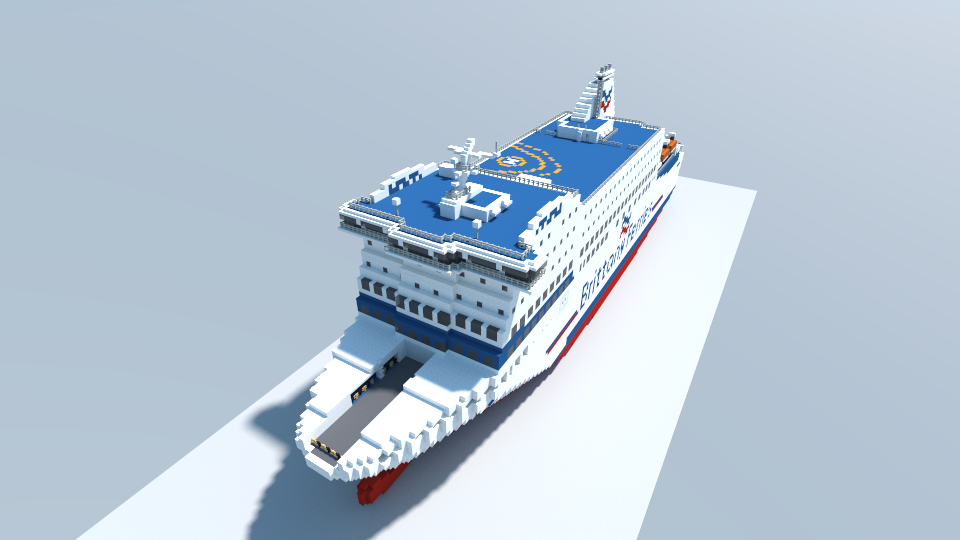 Armorique (1:1 Scale Ferry) Minecraft Map
