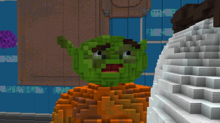Shrek's Adventure [2048] Minecraft Map