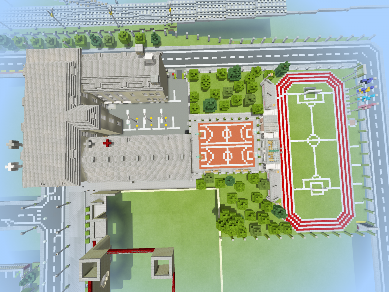 Tallinn Gymnasium/High school Minecraft Map