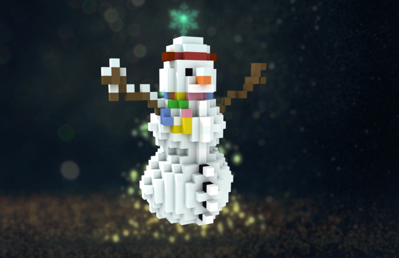 Snowman Minecraft Map