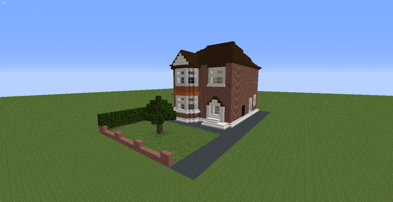 UK Suburban House - My Actual House! Minecraft Map