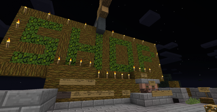 JUNGLE SPAWN WITH SHOP AND PARKOUR! Minecraft Map