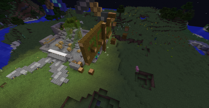 JUNGLE SPAWN WITH SHOP AND PARKOUR! Minecraft Map