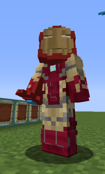 Avengers 3D Models Minecraft Texture Pack