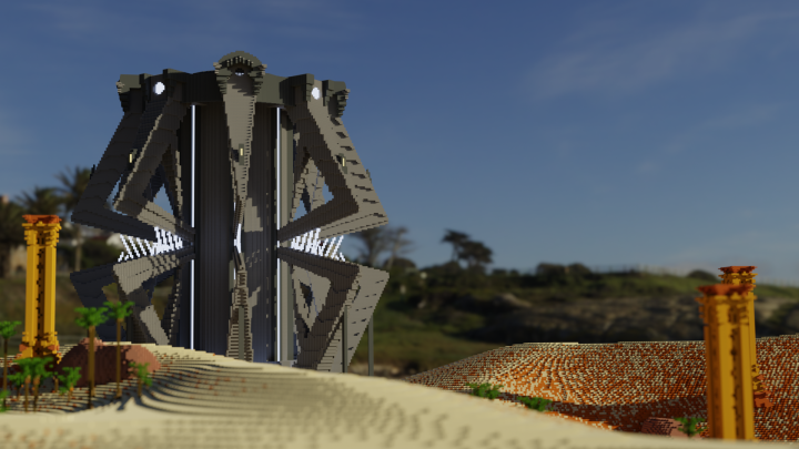 Sci-Fi Build alien idk Minecraft Map