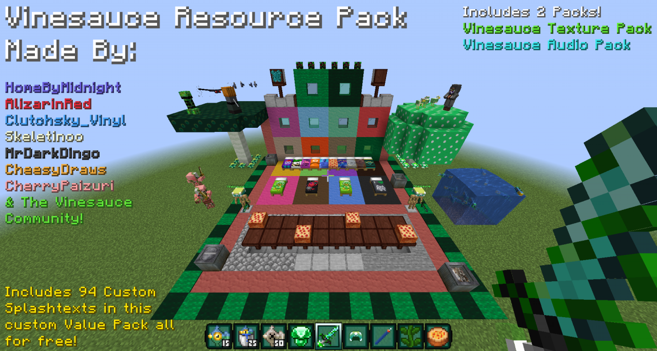Vinecraft Resource Pack Minecraft Texture Pack