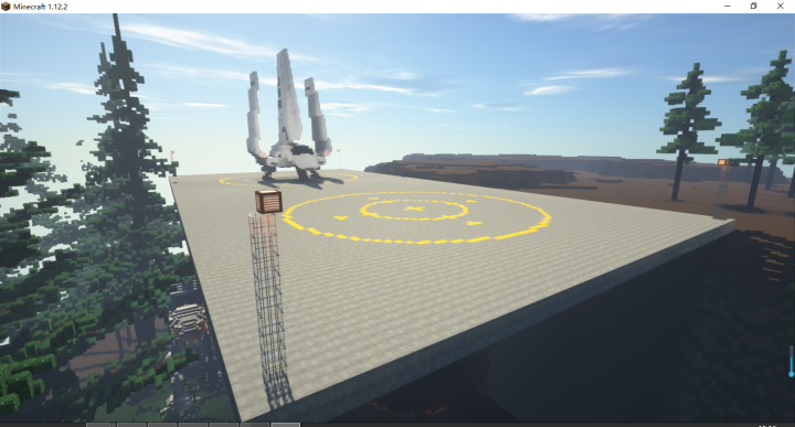 Empire Endor base Minecraft Map