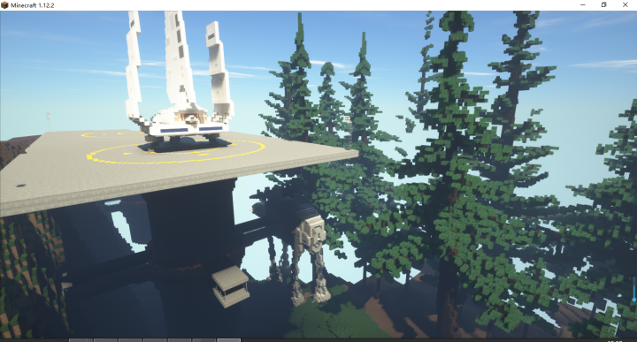 Empire Endor base Minecraft Map