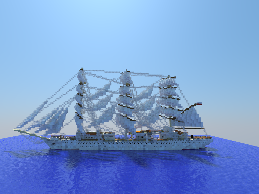 Dar Mlodziezy | Ship | Frigate Minecraft Map