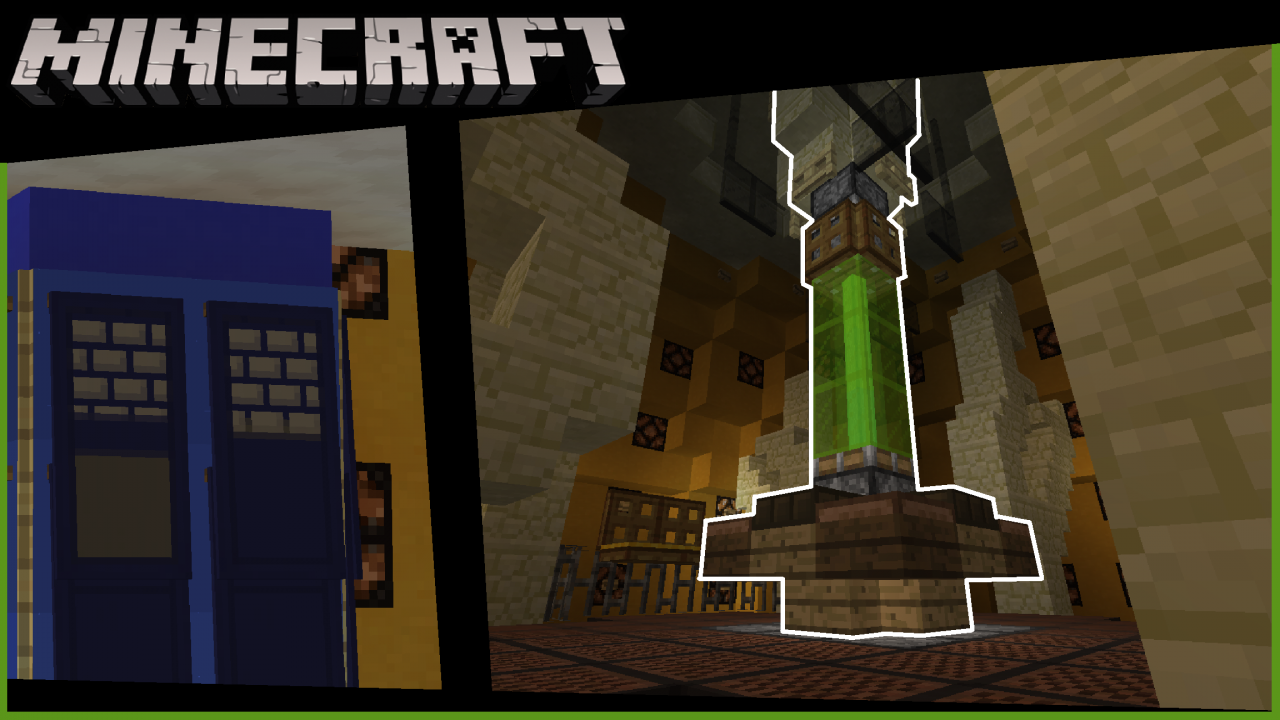 TARDIS Interiors Minecraft Map