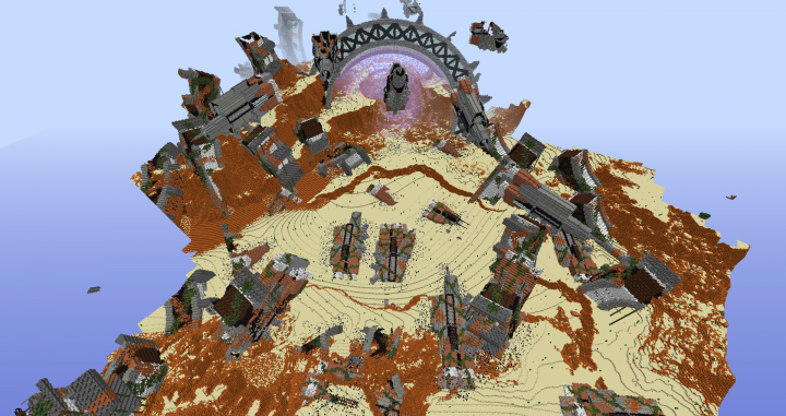 The Inter-dimensional Railway Transit Minecraft Map