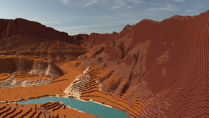 Vermilion Cliffs (4k x 4k) Minecraft Map