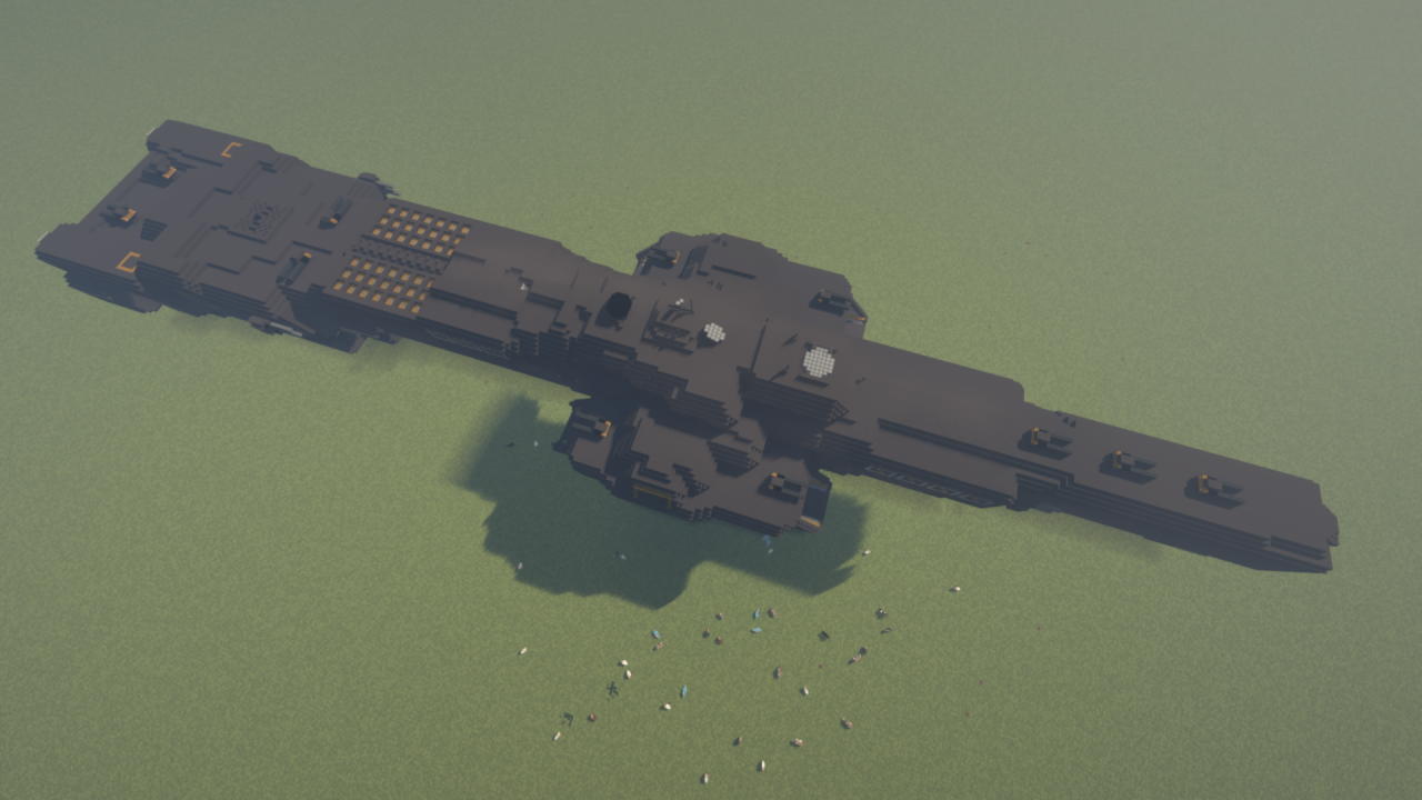 Heavy Frigate Gdansk Class Minecraft Map