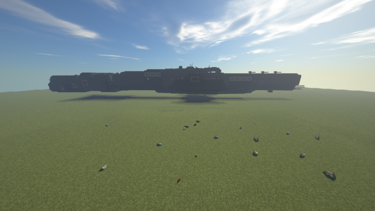 Heavy Frigate Gdansk Class Minecraft Map