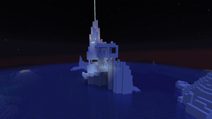 Ice Fortress Minecraft Map