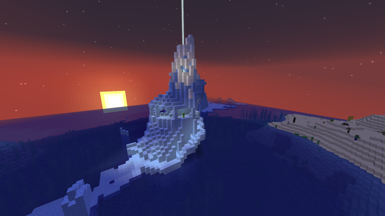 Ice Fortress Minecraft Map