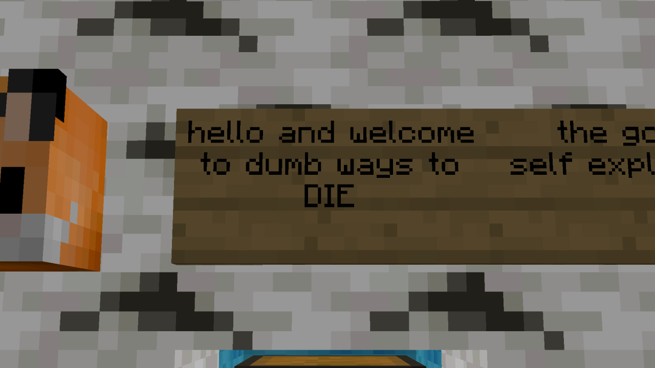 Dumb ways to die for youtubers YAY Minecraft Map