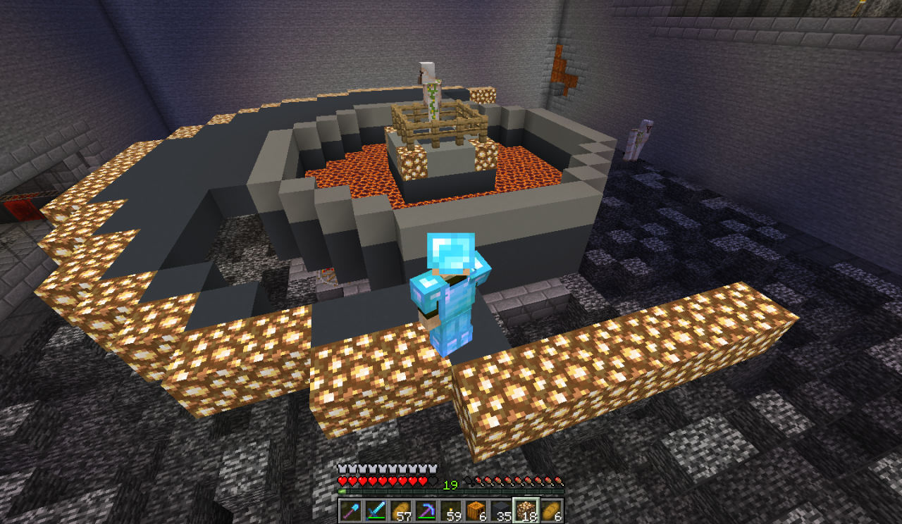 Slime farm in my world Minecraft Map