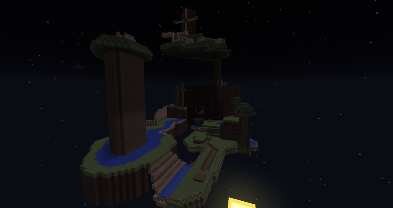 Super mario Galaxy in minecraft! Minecraft Map