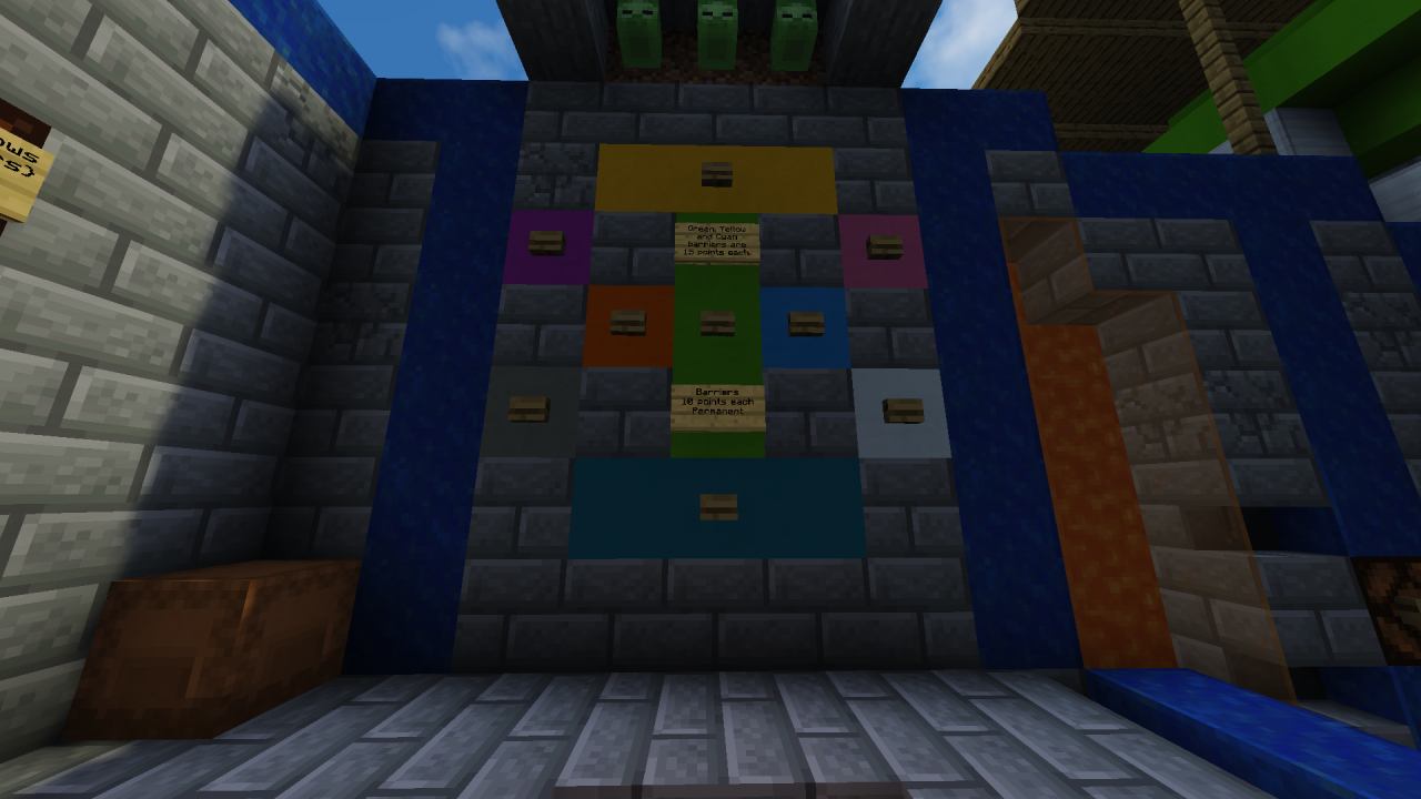 Blocks vs. Zombies Remake Version 1.1 Minecraft Map