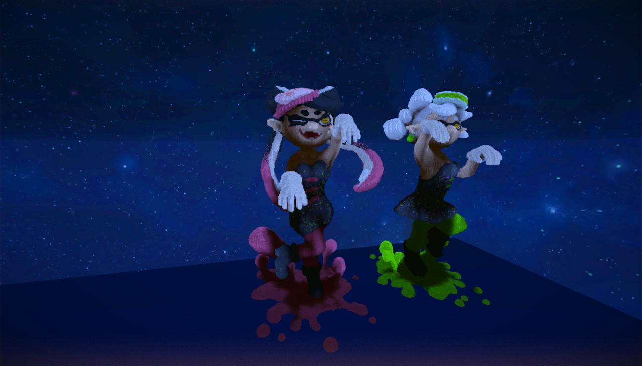 Splatoon Squid Sisters Minecraft Map