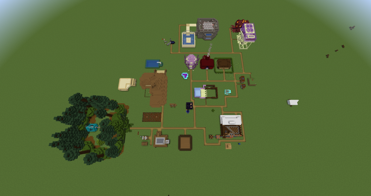 My weird map of wonders Minecraft Map