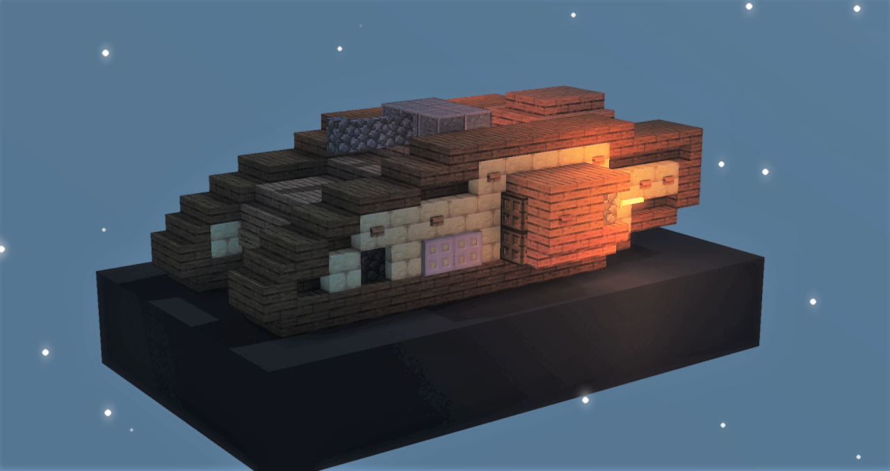 British Mark V - WW1 tank Minecraft Map