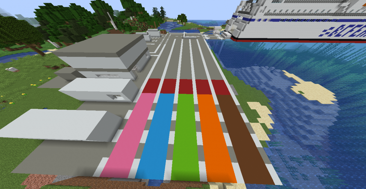 Ferry Port Of Minecraft Minecraft Map
