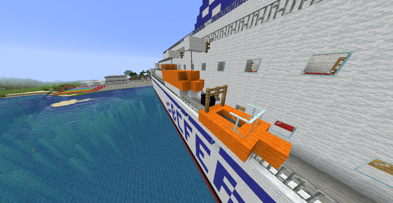 Ferry Port Of Minecraft Minecraft Map
