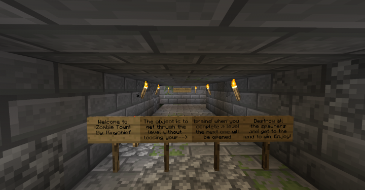 Zombie escape (Beta) Minecraft Map