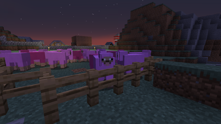 Pink Sheep Minecraft Texture Pack