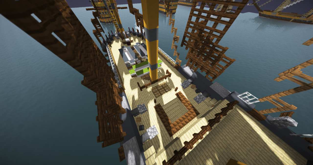 HMS Agamemnon 3rd rate ship of the line Minecraft Map