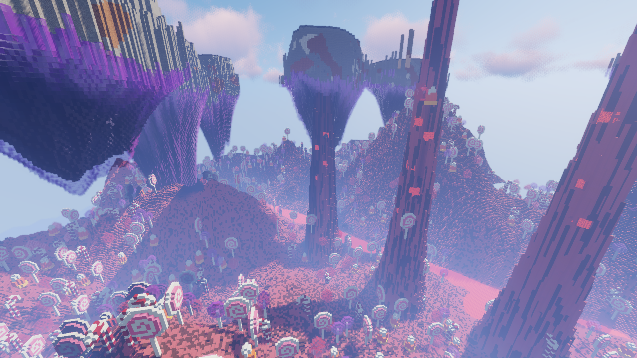 Candy Land Armageddon Minecraft Map