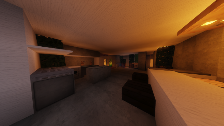 George Cove Cliff House Minecraft Map