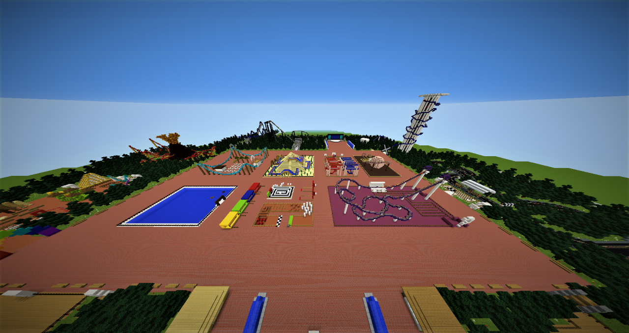 AdventureLand Theme Park Minecraft Map