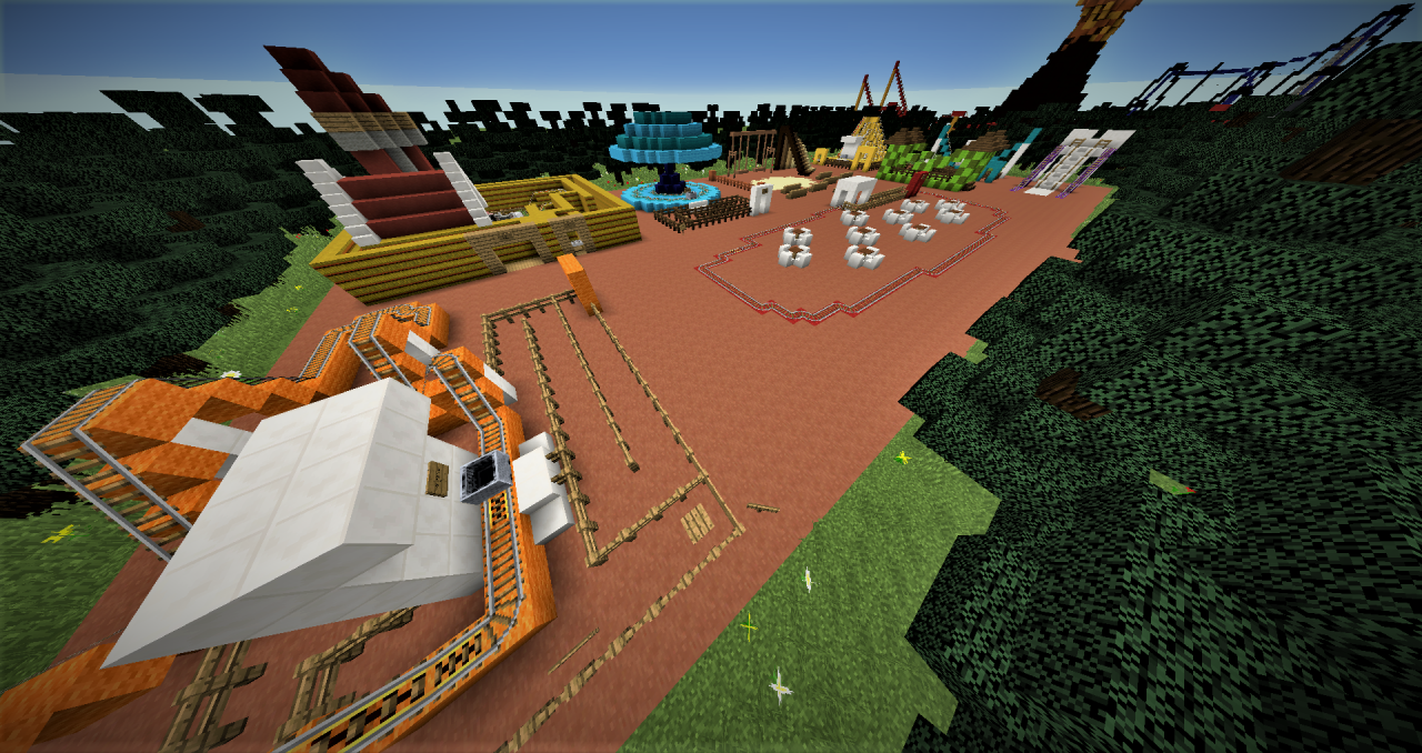 AdventureLand Theme Park Minecraft Map
