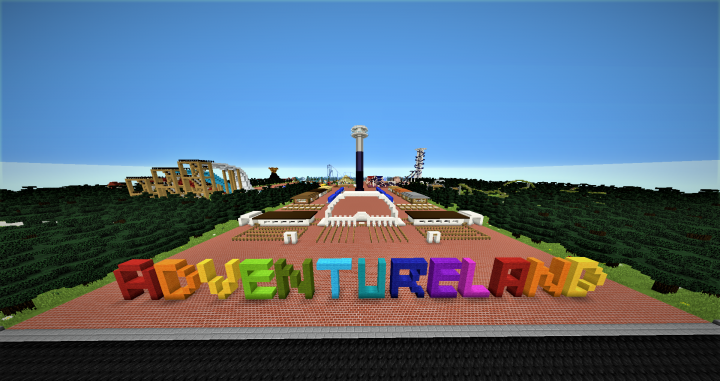 AdventureLand Theme Park Minecraft Map