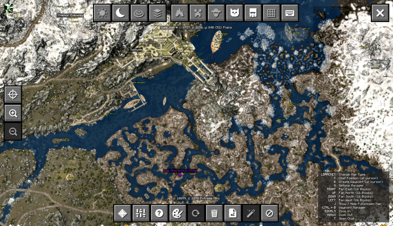 Skyrim's Tamriel/Nirn Minecraft Map