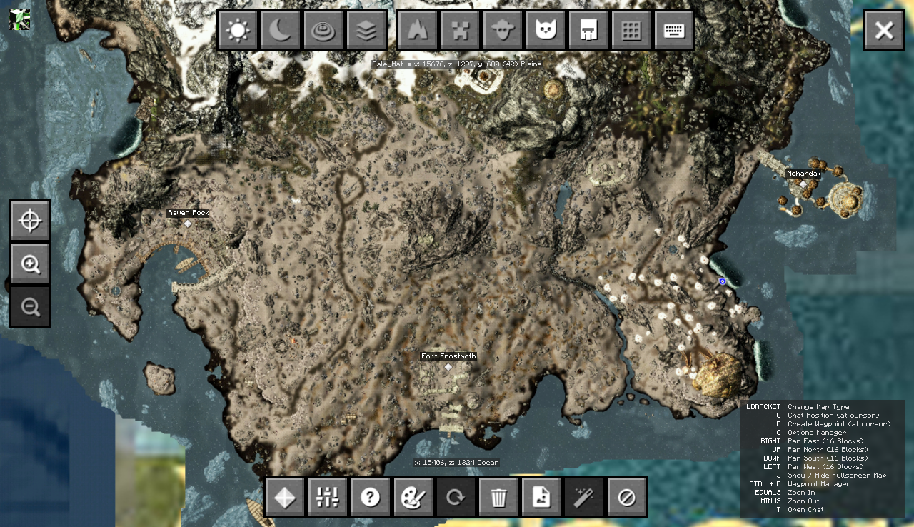 Skyrim's Tamriel/Nirn Minecraft Map