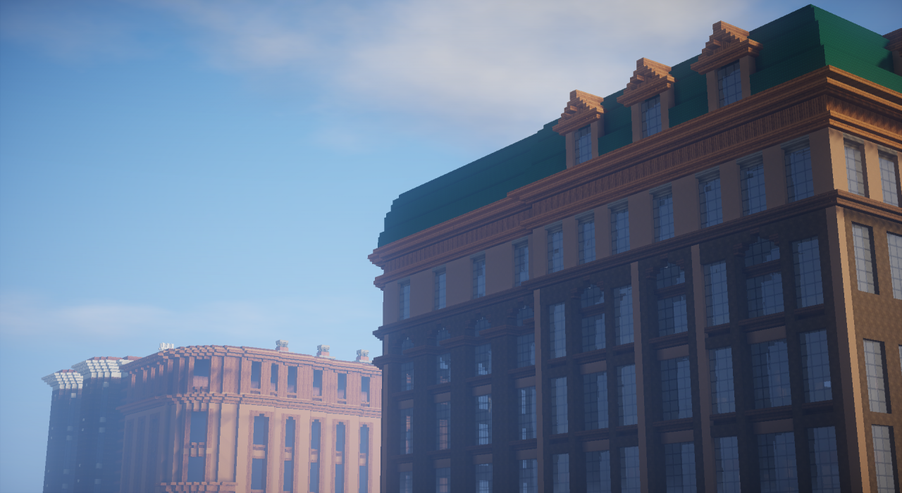 Fall Themed City Minecraft Map