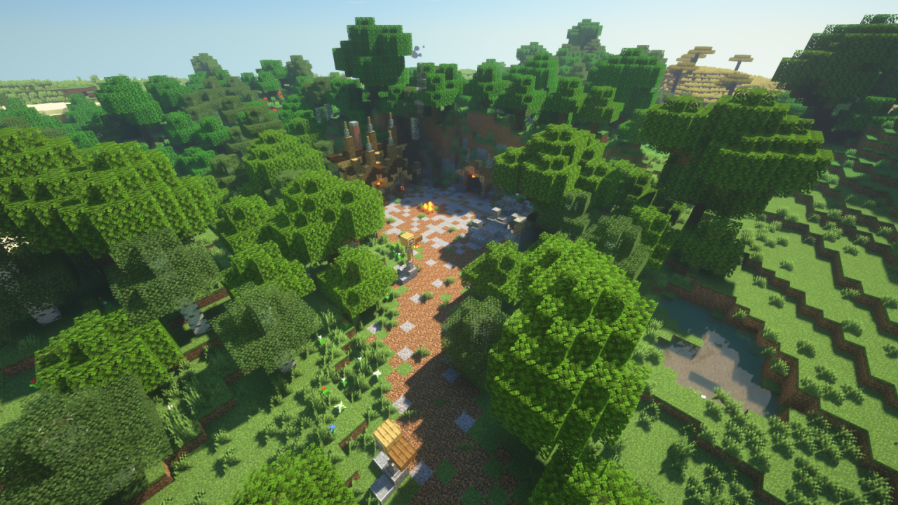 Little Mine + Pretty Little House Minecraft Map