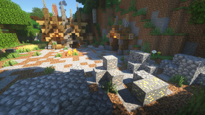 Little Mine + Pretty Little House Minecraft Map