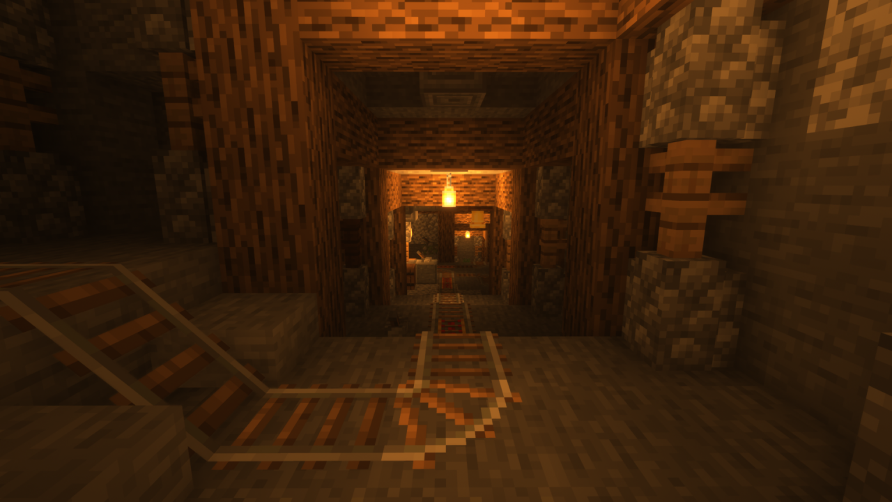 Little Mine + Pretty Little House Minecraft Map