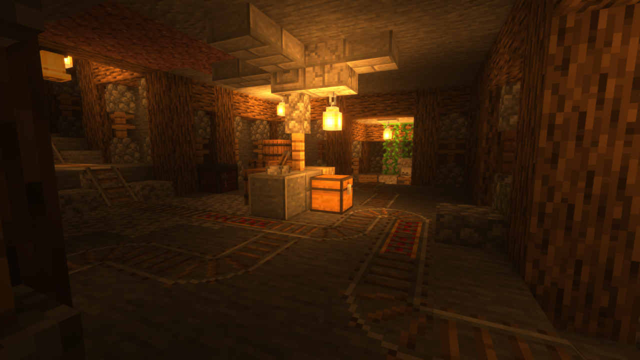 Little Mine + Pretty Little House Minecraft Map