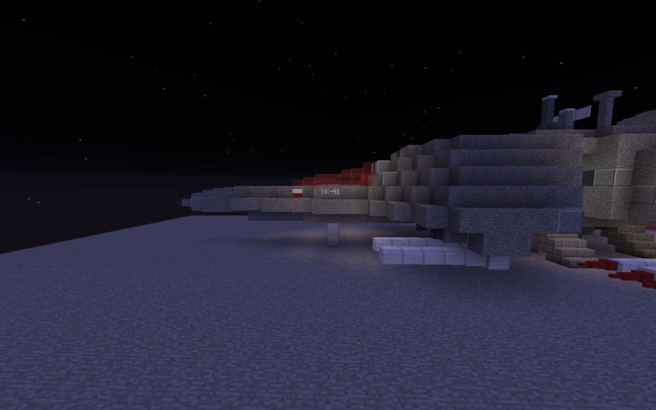 TK-40 Heavy assault ship/Armored troop transport Minecraft Map