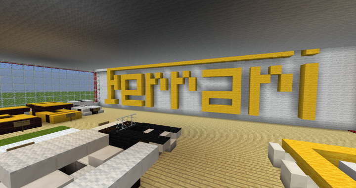 FERRARI dealership Minecraft Map