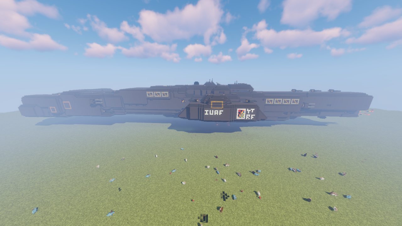 Heavy Frigate Gdansk Class Minecraft Map