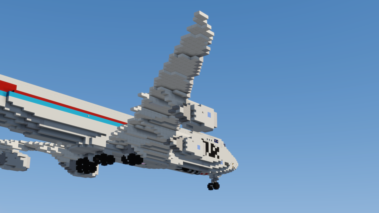 Boeing 747-8F | DOWNLOAD Minecraft Map
