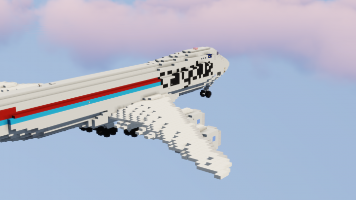 Boeing 747-8F | DOWNLOAD Minecraft Map