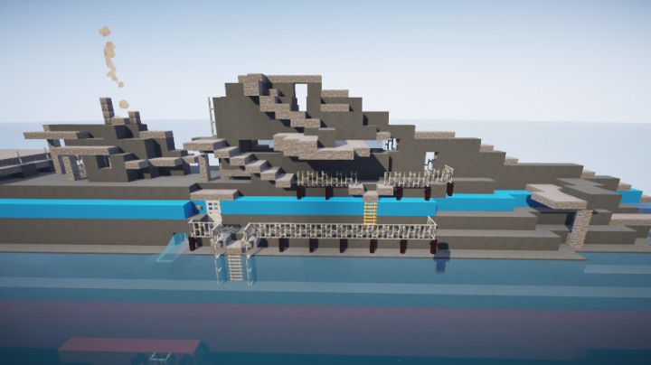 Submarine Nautilus (current form) Minecraft Map
